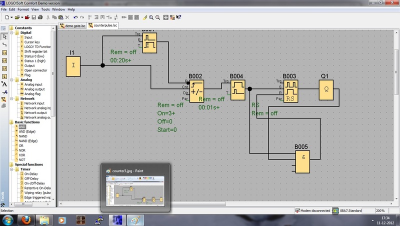 Siemens LOGO PLC programmeren - Forum - Circuits Online