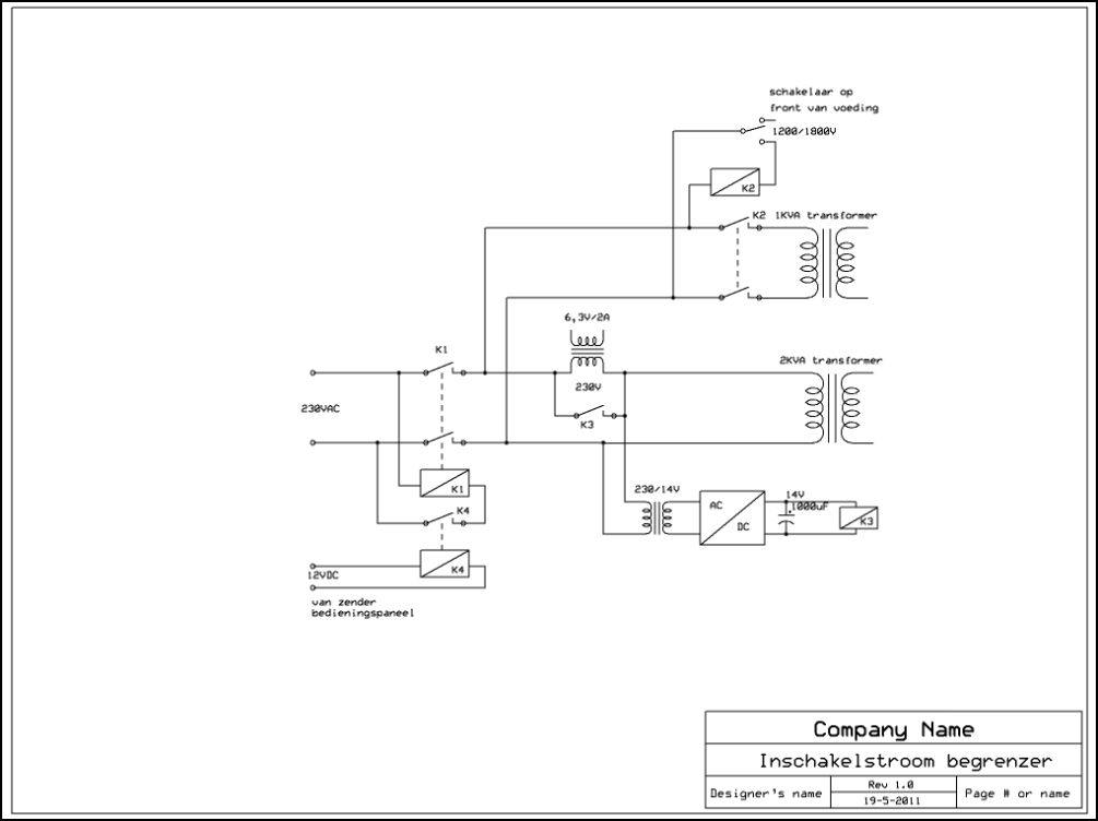 Upload Archief - schema's