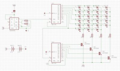 looplicht - meerdere 4017 ic's? - Forum - Circuits Online