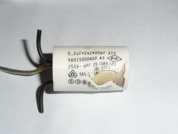 Condensator kapot, waar een nieuwe te vinden? - Forum - Circuits Online